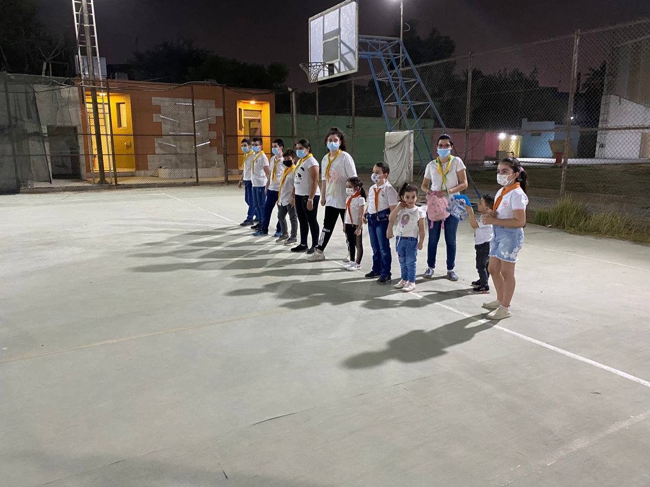 Scout gathering at Homentmen in Baghdad - ԱՌԱՋՆՈՐԴԱՐԱՆ ԻՐԱՔԻ ՀԱՅՈՑ