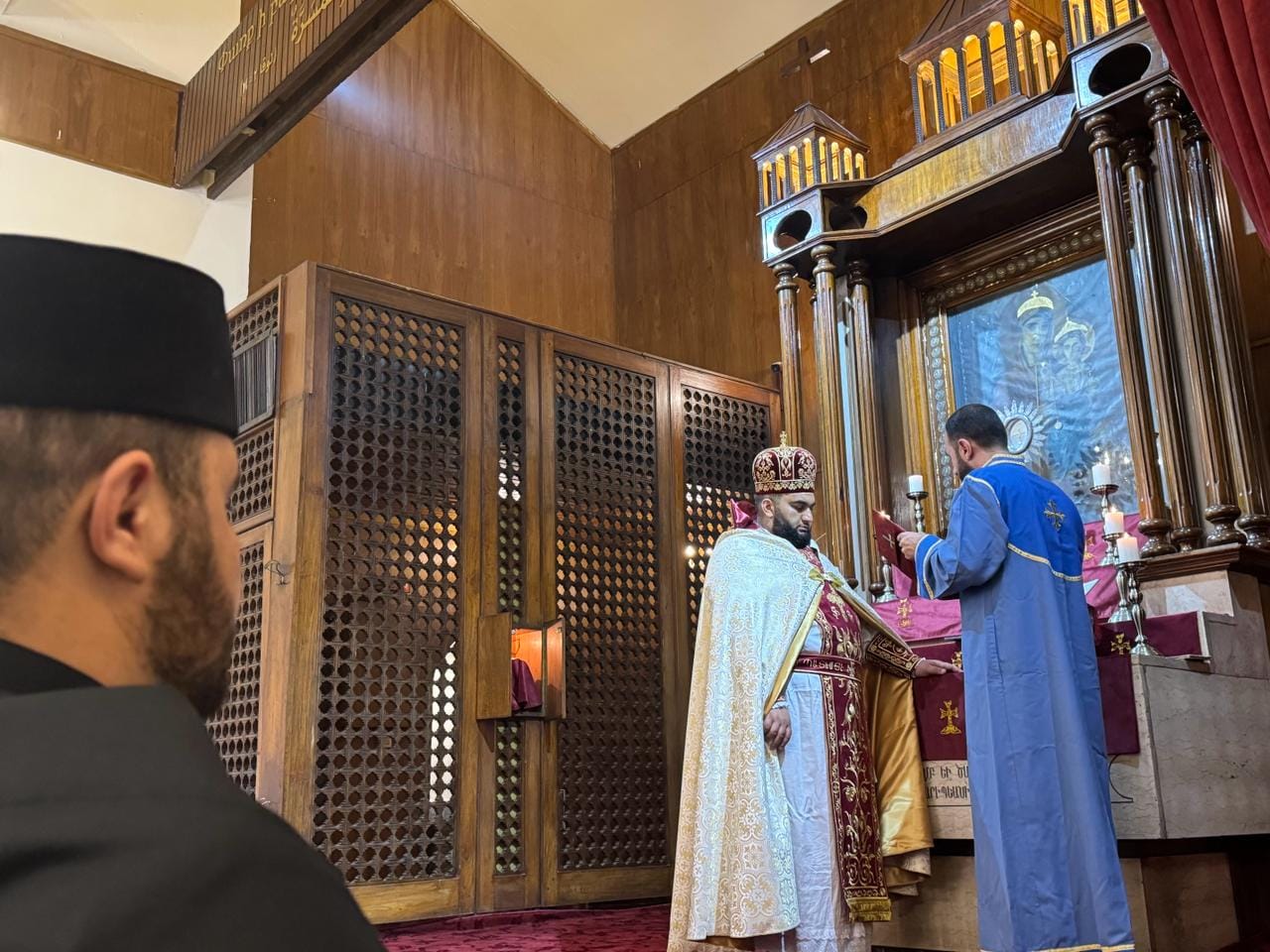 The Inaugural Liturgy for Reverend Father Sebouh Baghdasarian in ...